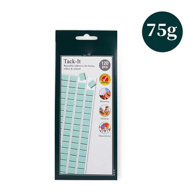 Reusable Removable Adhesive Tacky Putty White Green Tack Poster ...