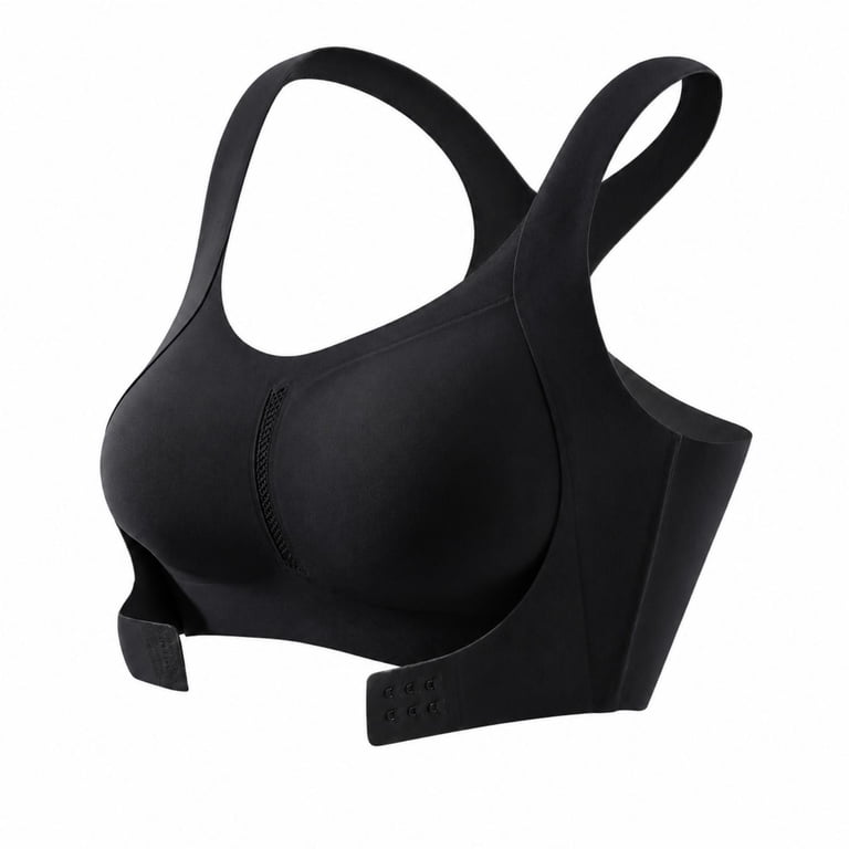 Breezora Breathable Corrector Bra for Women Front Closure Back Support ...