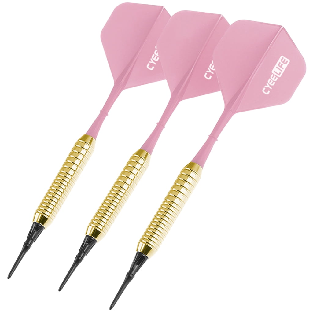 3pcs 17g Soft Tip Darts Sports Entertainment Copper Dart Body Nylon ...