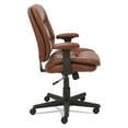 Oif Swivel/Tilt Leather Task Chair Chestnut Brown - Walmart.com