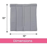 Hudson Comfort Bunk Bed Ladder Pads - Soft Brushed Fabric for Foot ...