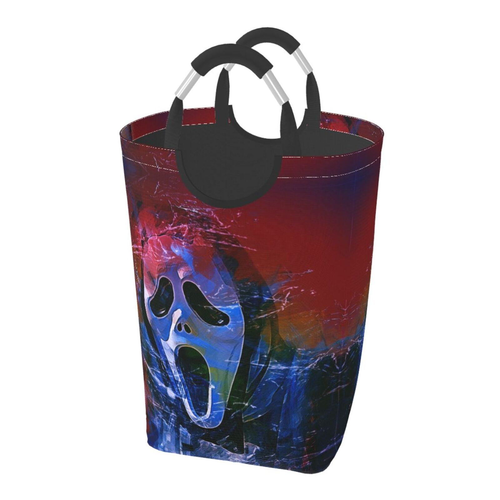 Horror Mask Skull Phantom Rectangular Laundry Basket Organizer ...