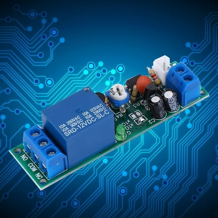 Gupbes Delay Timing Relay,Delay Relay Module,JK11C-M-H2-12V Delay Timer Relay Module Adjustable ...
