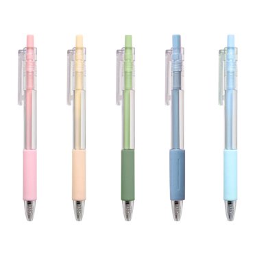 Noted by Post-it Pen Set, Warm Colors, Purple, Pink, Orange, Glitter ...