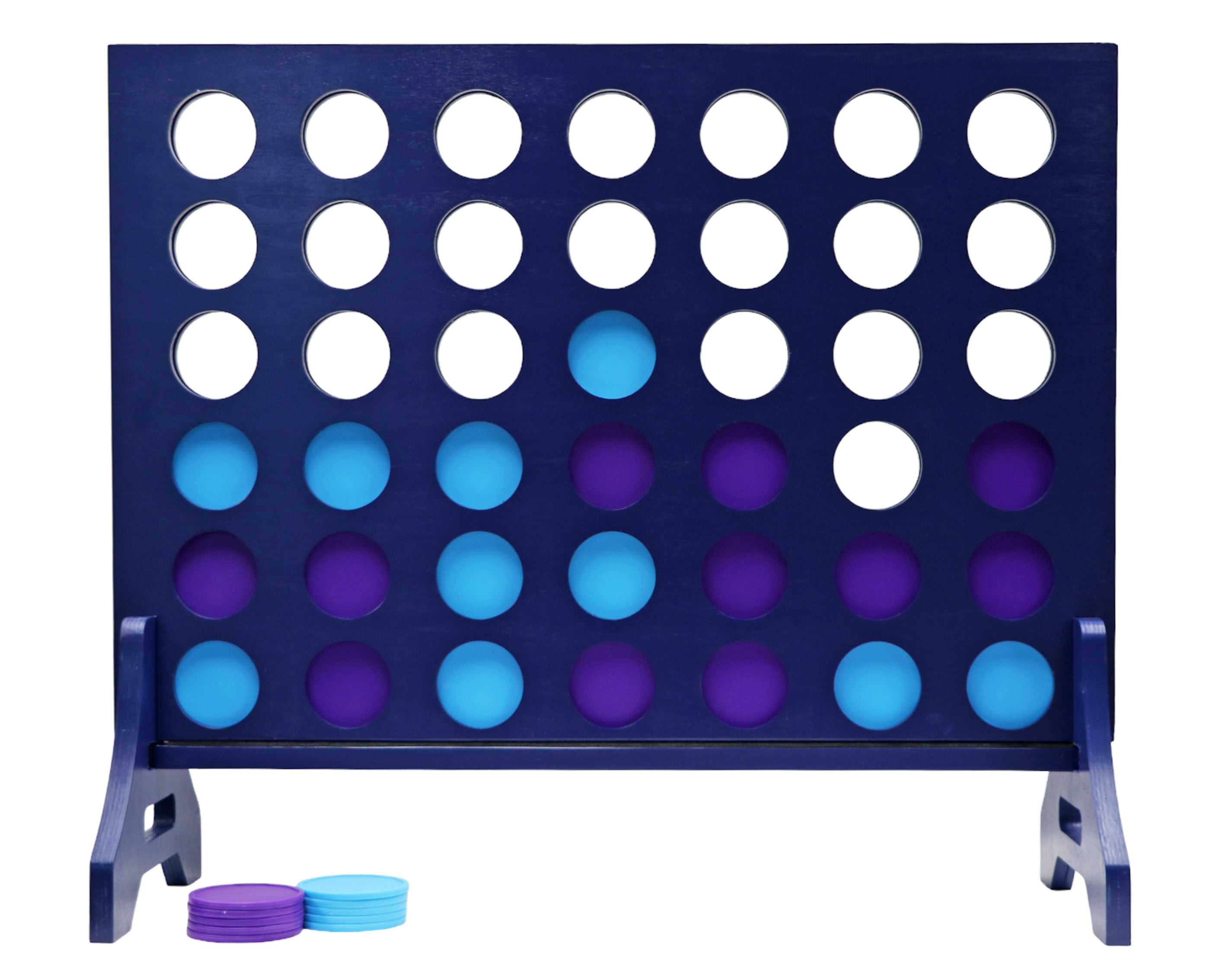 Tailgating Pros Premium Giant Four in a Row with Carrying Case - Jumbo ...