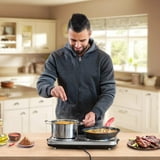 Free Shipping! SUNAVO Hot Plates for Cooking, 1800W Electric Double ...