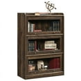 Sauder Barrister Lane 3-Shelf Bookcase, Iron Oak Finish - Walmart.com