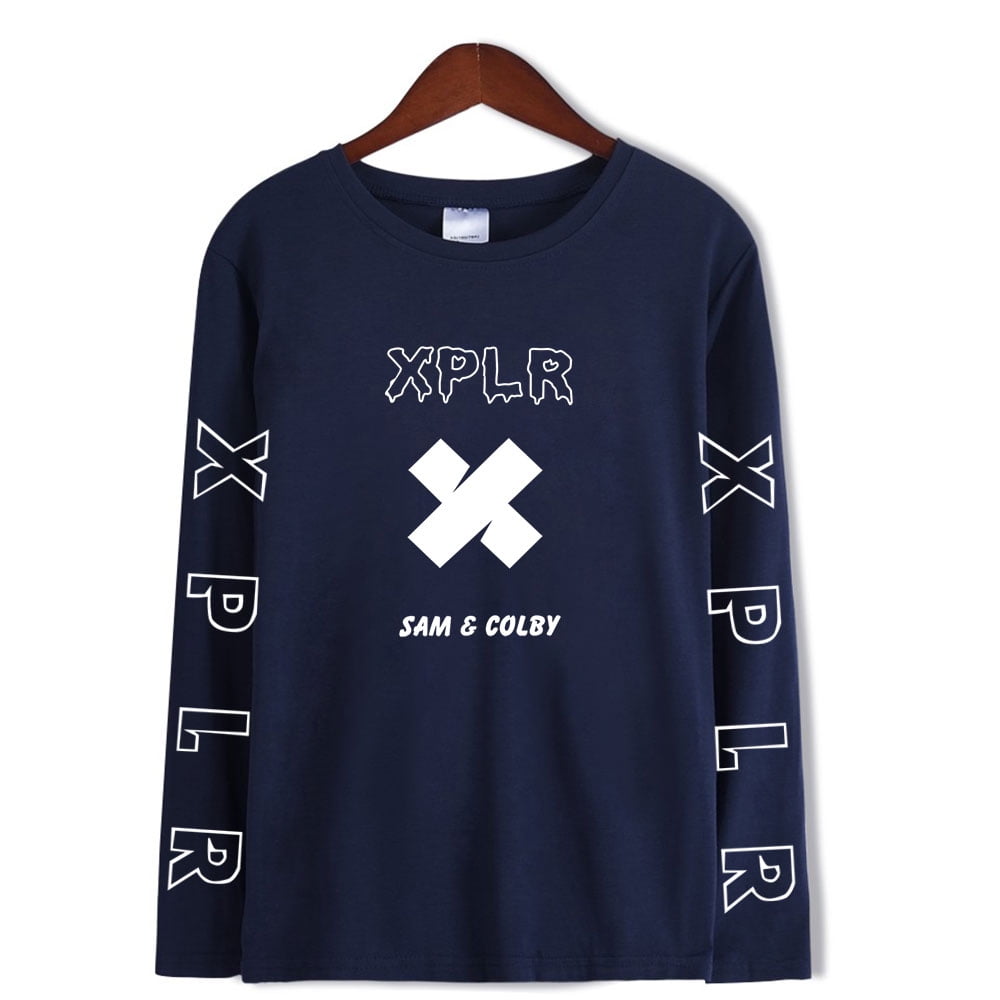 SUNLON Sam Merch T-shirt Long Sleeve Men/Women Shirts Top Colbys Trendy ...