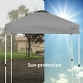 Costway Instant Shade 6x6 FT Fold-Out Compact Beach Canopy Tent ...