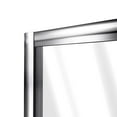 DreamLine Flex 44-48 in. W x 72 in. H Semi-Frameless Pivot Shower Door in Chrome - Walmart.com