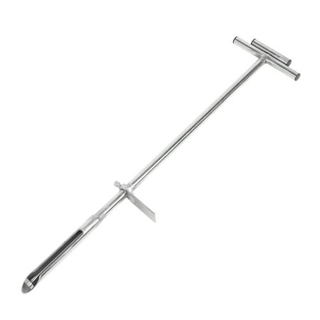 Sample Soil Sampler Probe with Ejector Foot Pedal 40 Inches Long Stainless Steel Soil Core ...