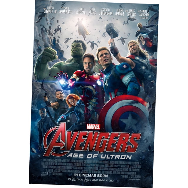 Avengers Age Of Ultron Movie Poster 24x36 Art Poster 24x36 #027799 ...