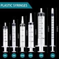 30 packs needle-free no rubber ring syringes, sampler resistant to ...