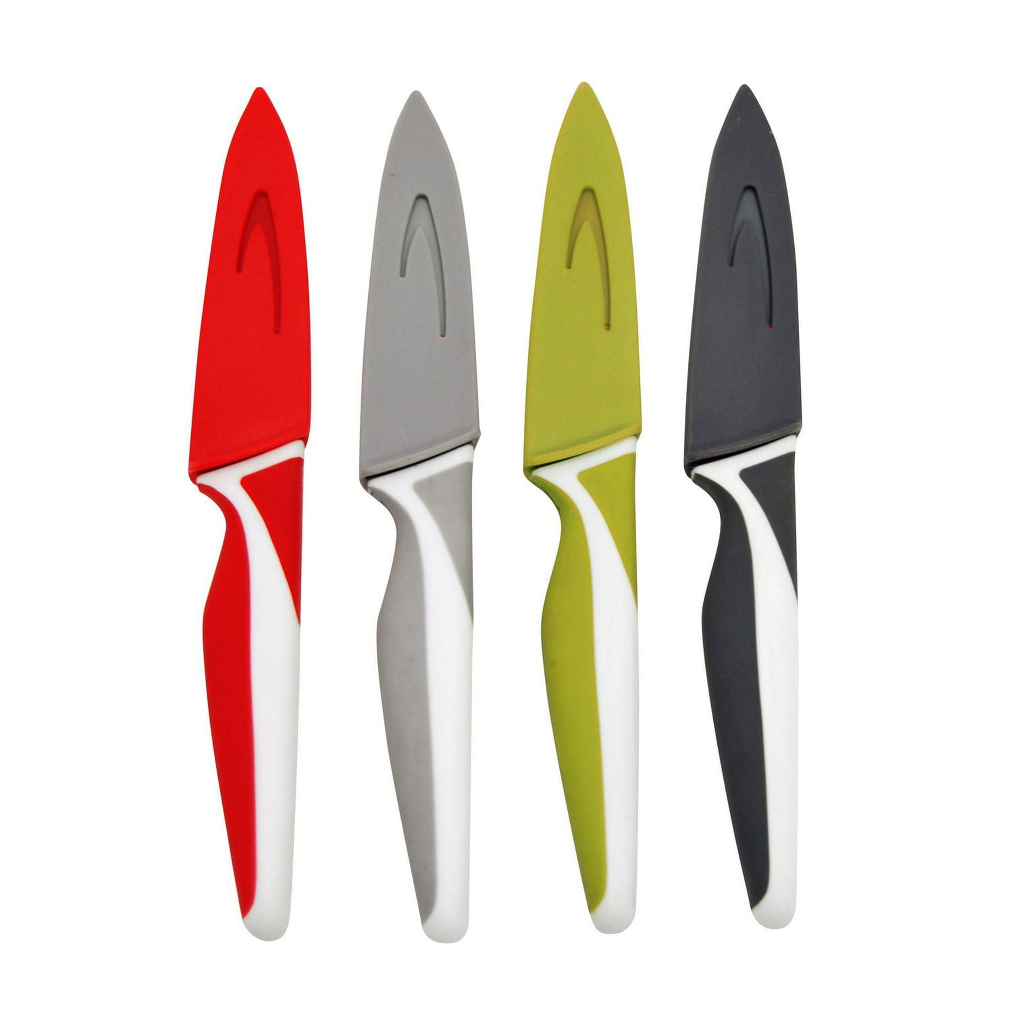 Click here for Starfrit Gourmet Set Of 4 Paring Knives With Cover... prices