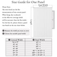 Faux Linen Fabric Vertical Shades Grayish White 100"W x 96"L (Pack of 1 ...