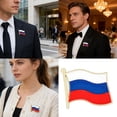 Alloy Flag Lapel Pins For International Event And Cultural Exchange ...
