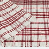 Holiday Time 24" x 36" Red Plaid Outdoor Layering Rug - Walmart.com