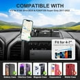 Dash Mount Phone Holder Compatible with 2015-2020 F150 2017-2022 F250 ...