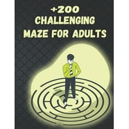 Mazes for Kids 8-12: Fun and Challenging Brain Teaser Logic Puzzles ...