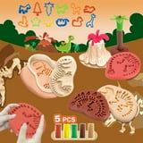 39 Pcs Play Dough Pack - Dinosaur Dough Toys for Kids 3-9 Years | Sytle ...