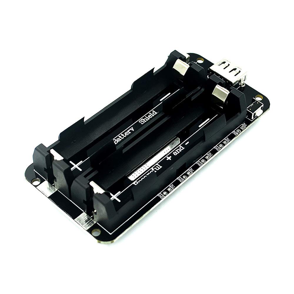 Two Voltage 18650 Lithium Battery Shield V8 Mobile Power Expansion ... Two Voltage 18650 Lithium Battery Shield V8 Mobile Power Expansion ...