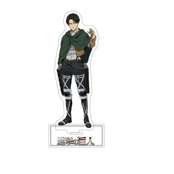 Figura de acción de PVC de Attack on Titan, Anime Levi Mikasa Ackerman ...