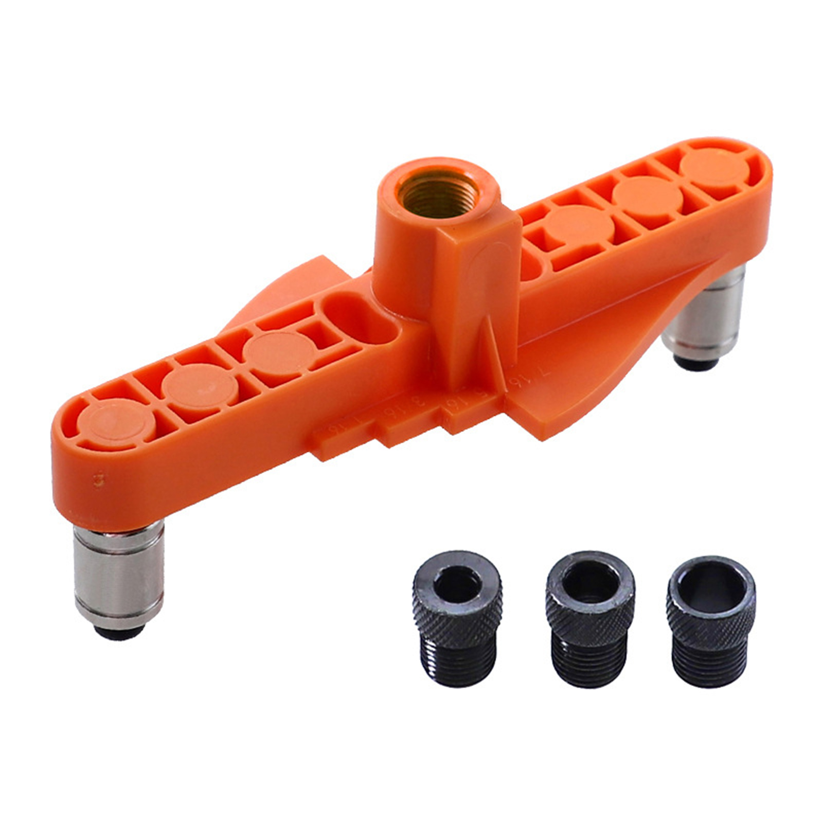 Punching Locator Hole Jig Self Centering Scriber Tool Portable 2 in 1 6