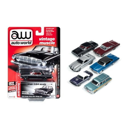 Autoworld Autoworld Premium 2017 Release 1A Set Of 6 Cars 1/64 Diecast ...