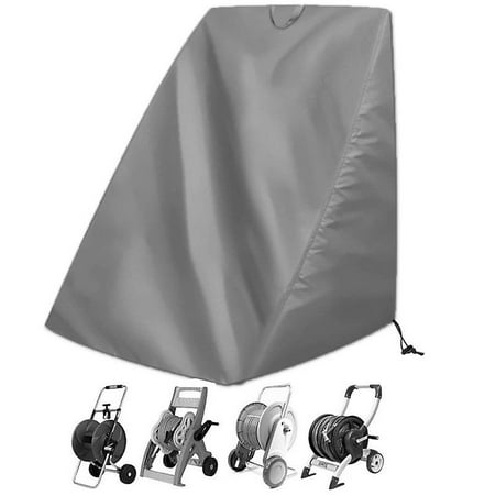 Xizioo Garden Hose Reel Cover, Waterproof Free Standing Water Hose Reel ...