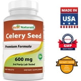 Best Naturals Celery Seed 600mg Supplement, 180 Tablets for ...