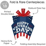 Big Dot of Happiness Happy Veterans Day - Table Decorations - Patriotic ...