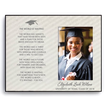 Personalized The World Is Waiting Frame - Walmart.com - Walmart.com