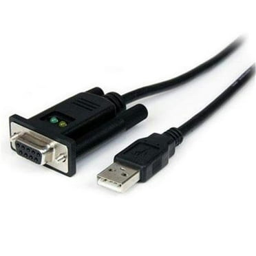 Startech 3' USB to RS232 DB9/DB25 Serial Adapter Cable - Walmart.com