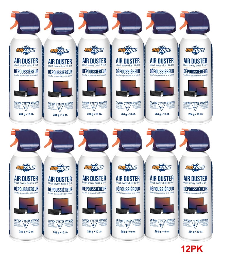 HYFAI Emzone Dust-Off Gaming Gear 10oz 300ml Compressed Gas Air Duster ...