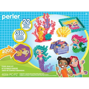 perler Caps Fuse Beads and Pattern Kit - flower, Ages 12 and Up, 3503 ...