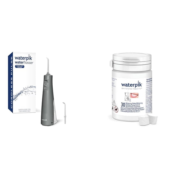 Waterpik Cordless Pulse Rechargeable Portable Water Flosser for Teeth ...
