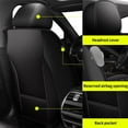 DIKSOAKR Front Seat Covers for Mercedes-Benz GLK-Class 2010-2015 ...