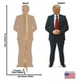 Lifesize Party Decor: President Donald Trump Red Tie Cardboard Cutout ...
