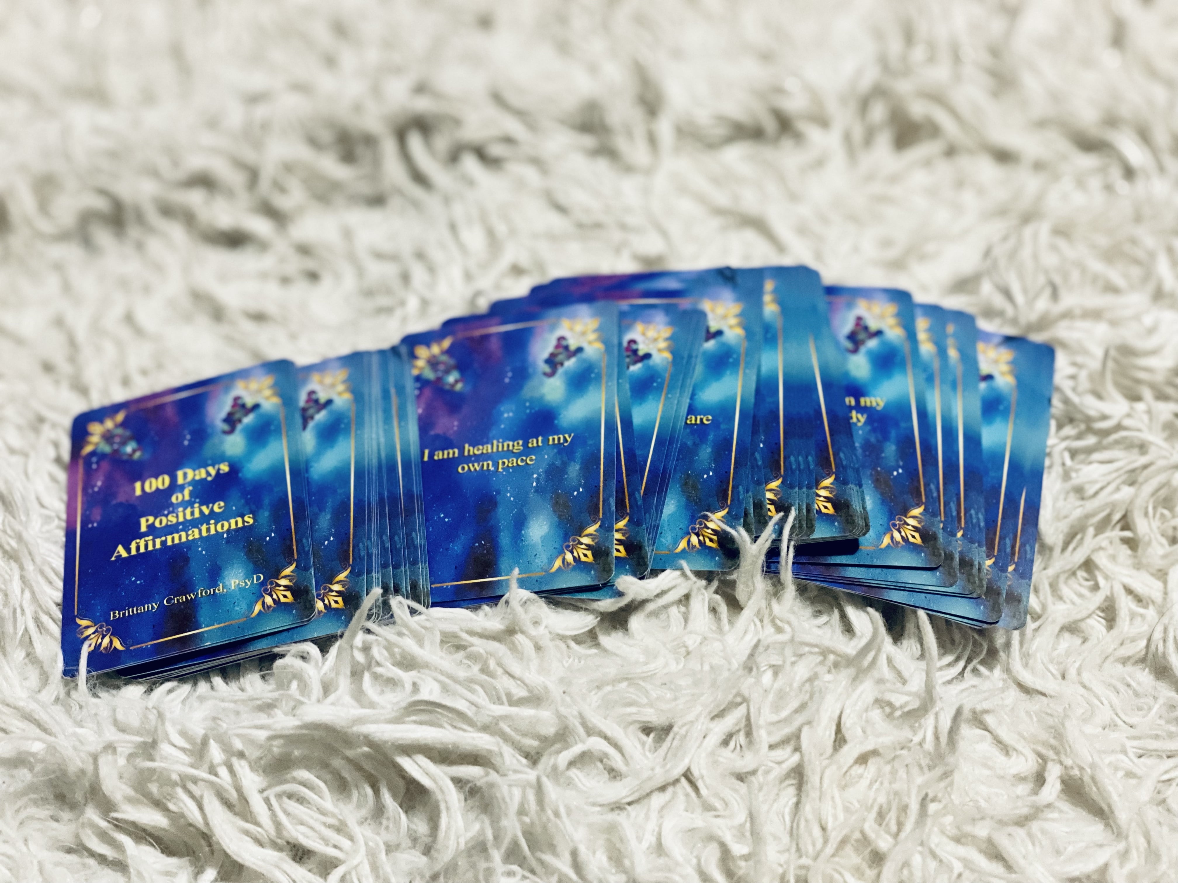 100 Days of Positive Affirmations Card Deck - Walmart.com