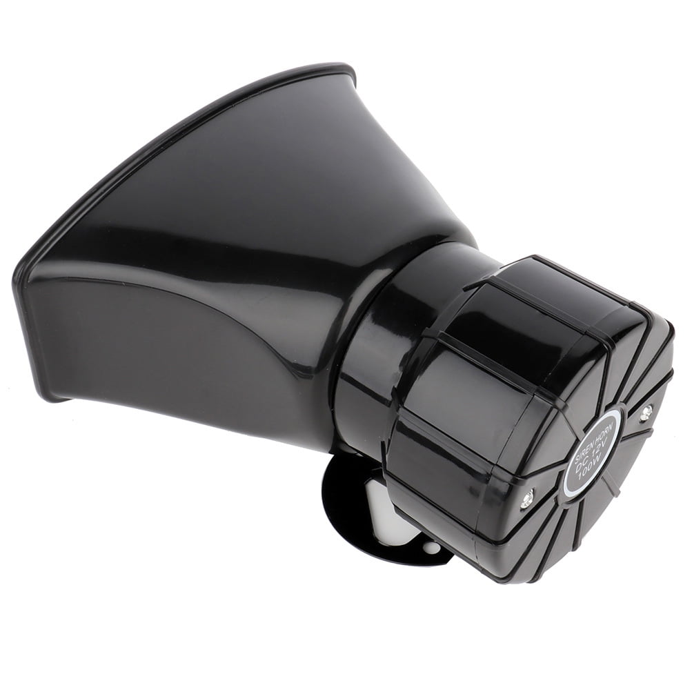 AUTOMUTO 7-Tone Car Warning Alarm Horn Siren Buzzer Beeper PA Speaker ...