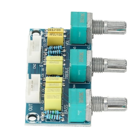 HiFi Preamplifier Board, Preamp Board 2.54-3P 2 Input Sockets Durable ...