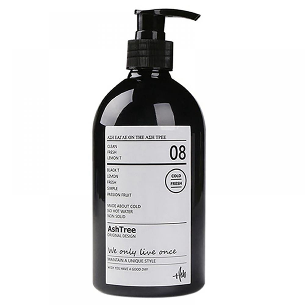 Refillable Empty PET Plastic Bottle-Only with Labels for Shampoo ...