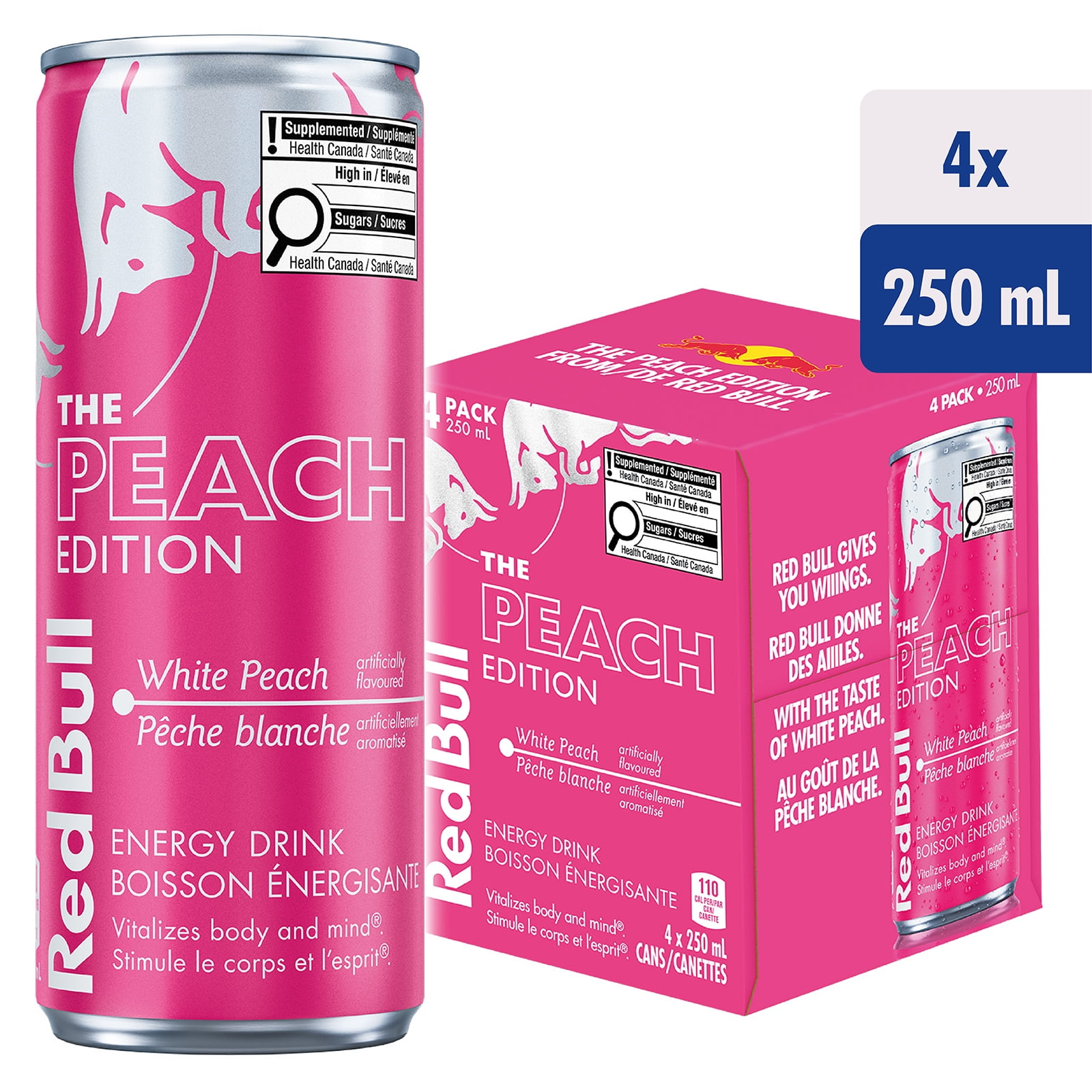 Click here for Red Bull White Peach 4x250ml prices