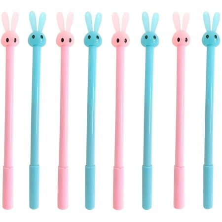 Maydahui 36PCS Cute Rabbit Rollerball Pen Black Gel Ink Pens for Office ...