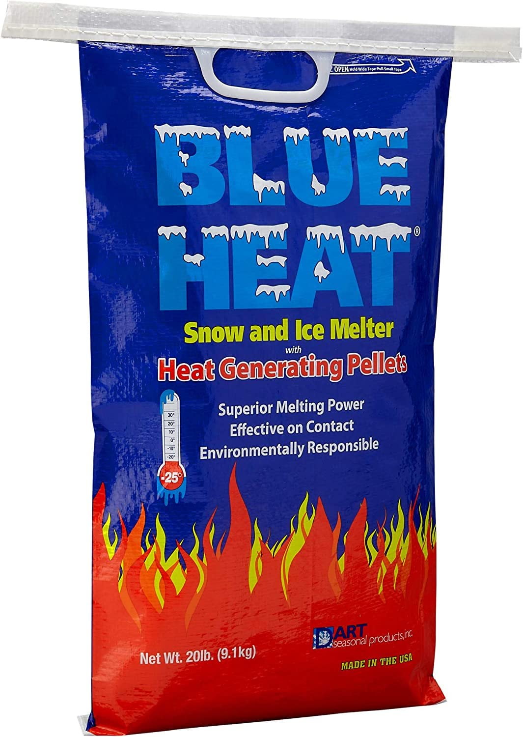 Blue Heat BH20 Snow & Ice Melter with Heat Generating Pellets - 20 ...
