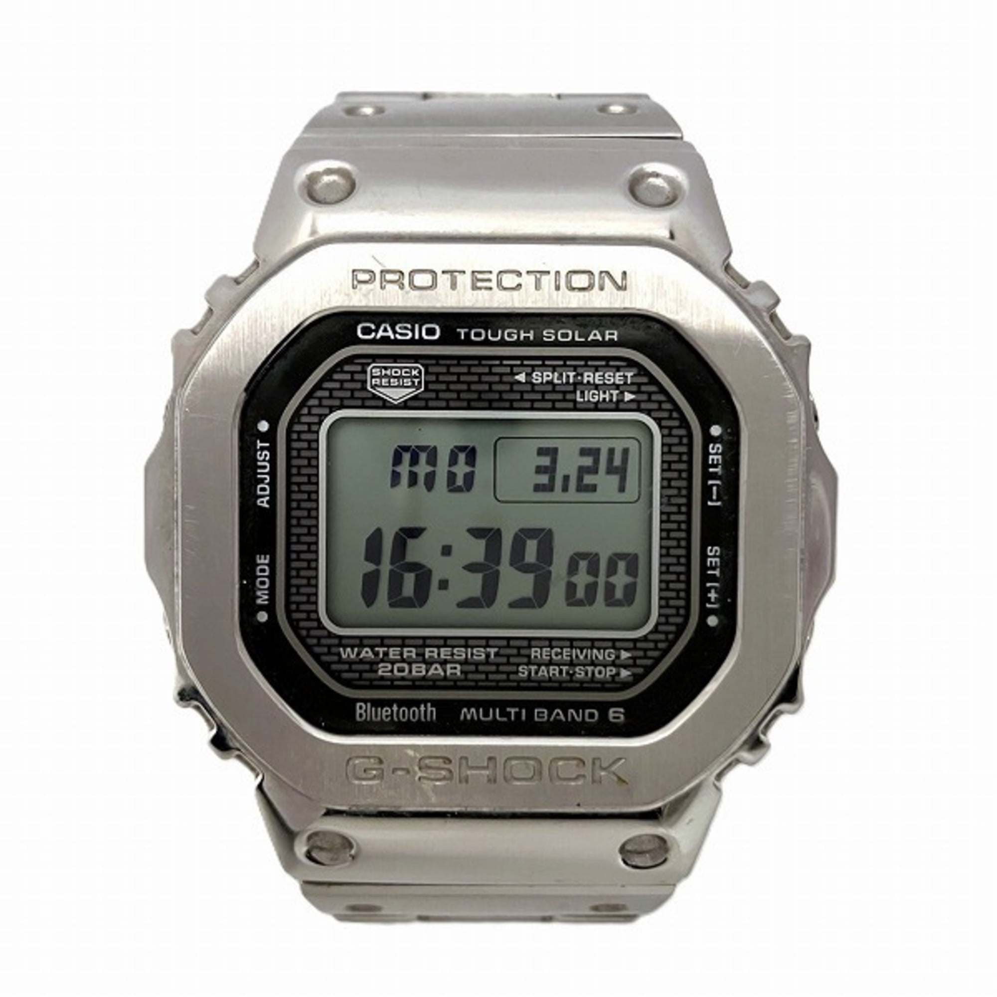 Pre-Owned Casio G-SHOCK GMW-B5000D-1JF Radio Solar Watch Men's (Fair) - Walmart.com