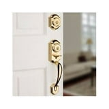 Kwikset 95530-017 Polished Brass Montara Two-Point Locking Single ...