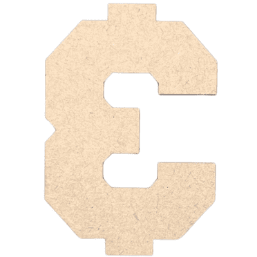 4" Tall MDF Letter M | 1/8" Thick | Krafty Supply Letters | Times ...