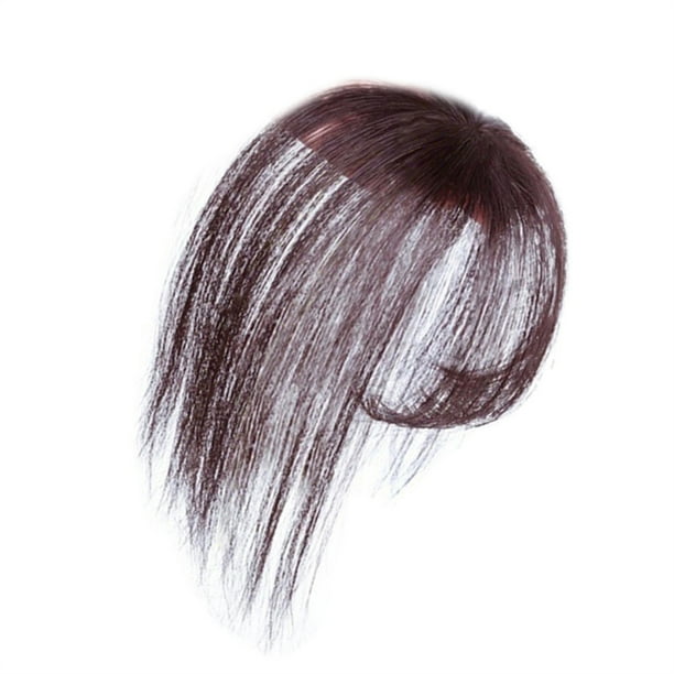 Air Bangs 3D Invisible Neat Temples Hairstyle Hairpieces Traceless with ...
