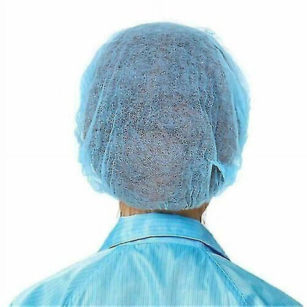 100pcs Disposable Hair Net Caps Hairnet Dust Head Cover Stretch Elastic ...